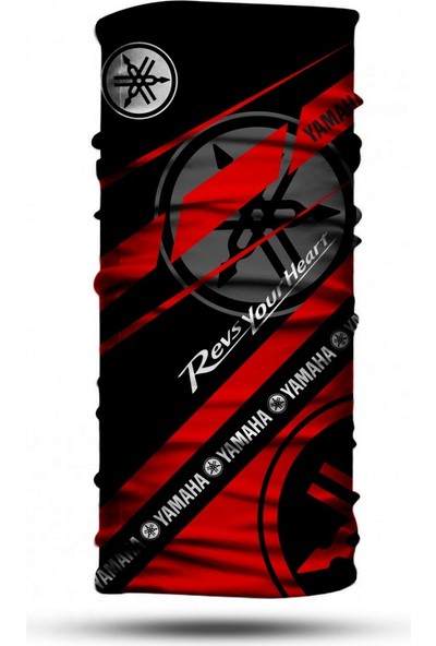 Dair Aksesuar Kırmızı Yamaha Revsyourheart Motosiklet Bandana Boyunluk Dair Aksesuar Kırmızı Yamaha Revsyourheart Motosiklet Bandana Boyunluk