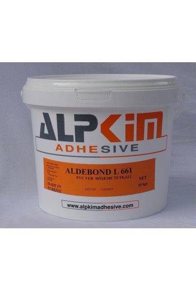 Alpkim Pvc Yer Döşeme Tutkalı 10KG Alpkim Pvc Yer Döşeme Tutkalı 10KG