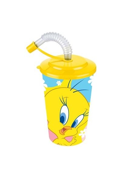 Homecare Pipetli Tweety Lisanslı Çocuk Bardağı 713498