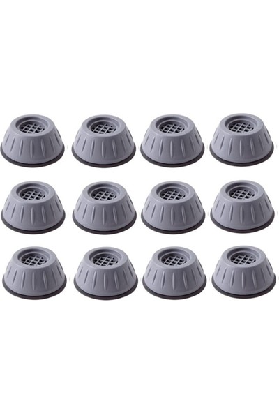 İkonya Gürültü Engelleyici Kaymaz Titreşim Önleyici Kauçuk Ayak Pedleri Çamaşır Makinesi Stoper 12'li Set İkonya Gürültü Engelleyici Kaymaz Titreşim Önleyici Kauçuk Ayak Pedleri Çamaşır Makinesi Stoper 12'li Set