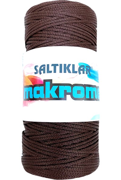 Saltıklar Polyester Makrome Ipi 2070 Kahve 100 gr Saltıklar Polyester Makrome Ipi 2070 Kahve 100 gr