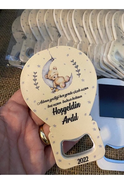 Hedidea 30 Adet Jelatinli Ayıcıklı Aydedeli Erkek Bebek Magnet Açacak Hedidea 30 Adet Jelatinli Ayıcıklı Aydedeli Erkek Bebek Magnet Açacak