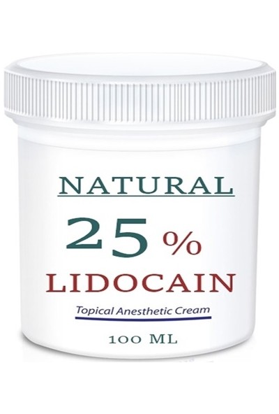 Naturel Büyük Boy Anestezi Krem 100 ml