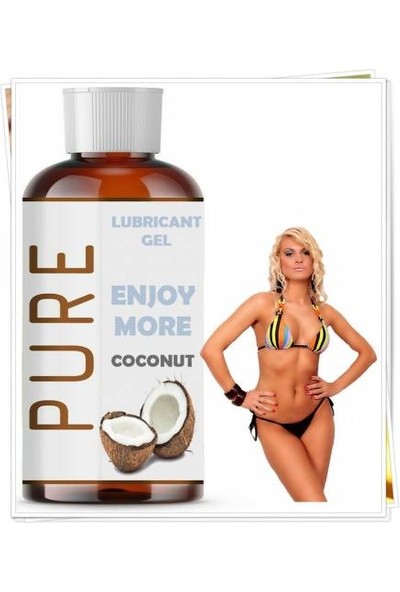 Pure 250 ml Kayganlaştırıcı Jel-Hindistan Cevizli