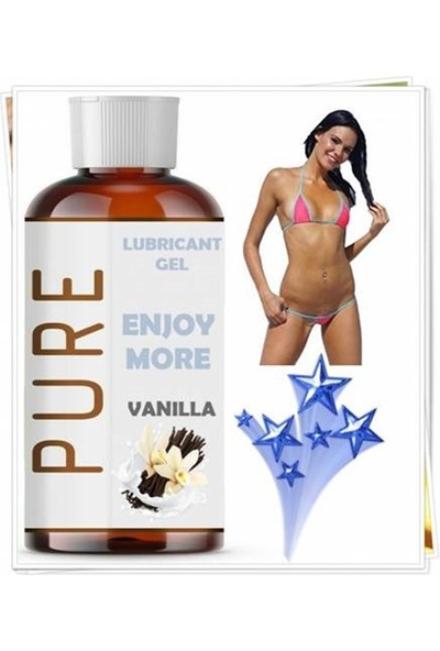 Pure 250 Ml-Vajina Kayganlaştırıcı Jel-Vanilyalı