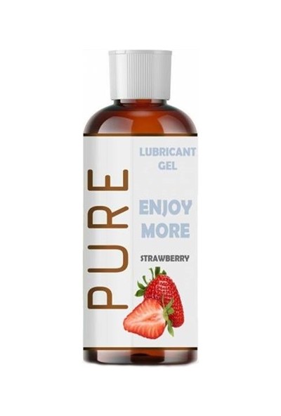 Pure 250 ml Anal Vajina Kayganlaştırıcı Jel-Çilekli Pure 250 ml Anal Vajina Kayganlaştırıcı Jel-Çilekli