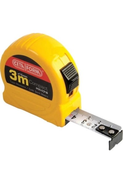 Ceta Form P05-0316 Compact Şerit Metre-3 MX16MM Ceta Form P05-0316 Compact Şerit Metre-3 MX16MM