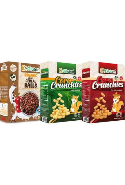 Dr. Gluten Dr.gluten Organik Glutensiz Enfes Çocuk 3'lüsü
