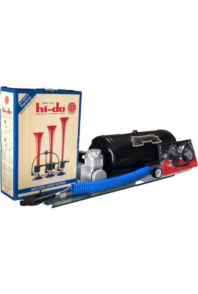 Yuki Havalı Korna Seti Full Set Yuki Havalı Korna Seti Full Set