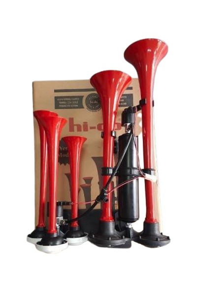 HİDO 5 Borulu Dadan Yankılı Korna Hido 12 24V