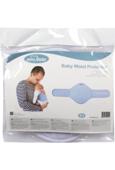 Sevi Bebe Bebek Bel Koruyucu ART-212 Beyaz
