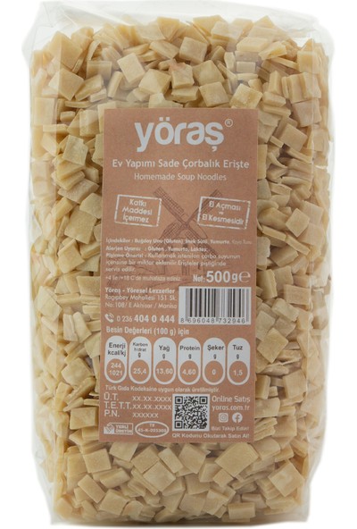 Yöraş Çorbalık Ev Eriştesi