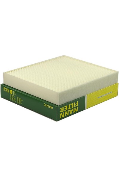 Filtron Audı A1 (8x) 1.4 Tfsı 110KW 150HP Polen Kabin Filtresi CU26010 Mann Filtron Audı A1 (8x) 1.4 Tfsı 110KW 150HP Polen Kabin Filtresi CU26010 Mann