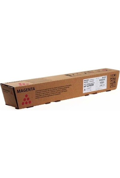 Rıcoh MP-C2503/2003/2004/2504/2011 Kırmızı Toner Orjinal 9.500 Sayfa 841927 Rıcoh MP-C2503/2003/2004/2504/2011 Kırmızı Toner Orjinal 9.500 Sayfa 841927