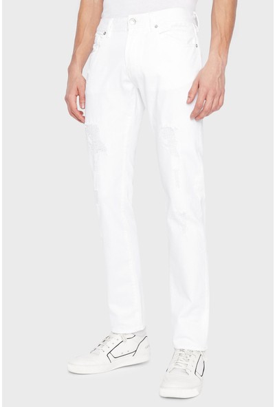 Armani Exchange J13 Pamuklu Normal Bel Slim Fit Jeans Erkek Kot Pantolon 3LZJ13 Z1AAZ 1100 Armani Exchange J13 Pamuklu Normal Bel Slim Fit Jeans Erkek Kot Pantolon 3LZJ13 Z1AAZ 1100