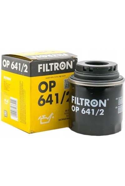 Filtron Volkswagen Eos (1f7, 1f8) 1.4 Tsı 118KW 160HP Yağ Filtresi OP641/2 Filtron