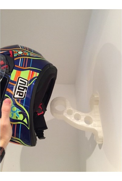 Motor Kask Tutma Aparatı, Duvar Monte Edilebilir Kask Askısı, Kask Standı, Kask Tutucu