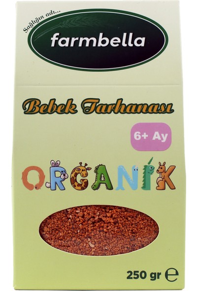 Farmbella Organik Bebek Tarhanası 250 gr