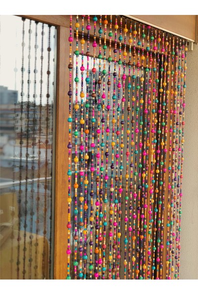 1 İlk Outlet Boncuk Kapı Perdesi