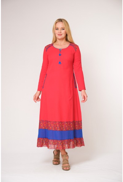 Butik Esra Kandemir Kadın Yazlık Tesettür Otantik Elbise Fuşya - Butik Esra Kandemir 90732 Butik Esra Kandemir Kadın Yazlık Tesettür Otantik Elbise Fuşya - Butik Esra Kandemir 90732