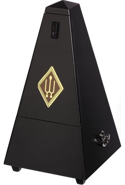 Gmg Metronom Mekanik Malzel Masif Siyah Mat 806M