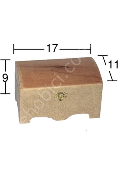 Ehobici Ahşap Sandık SA-414