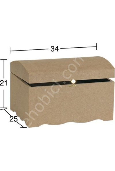 Ehobici Ahşap Sandık SA-412