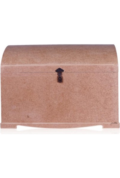 Ehobici Ahşap Kabarasız Sandık Orta 27X20CM Ehobici Ahşap Kabarasız Sandık Orta 27X20CM