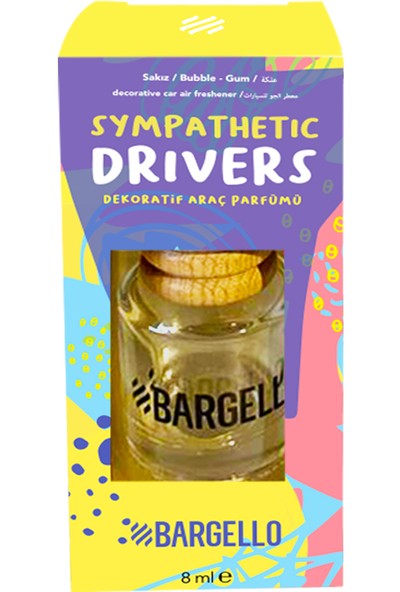 Bargello Sympathetıc Place Sakız 8 ml Dekoratif Araç Kokusu Bargello Sympathetıc Place Sakız 8 ml Dekoratif Araç Kokusu