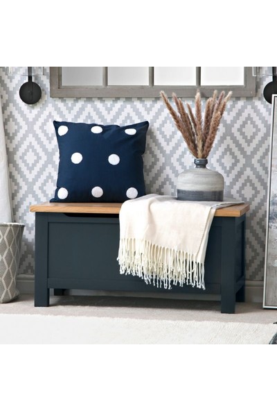 Masifart Vivera Kapaklı Masif Tablalı Ahşap Sandık Masifart Vivera Kapaklı Masif Tablalı Ahşap Sandık