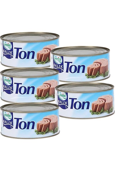 Pınar Iri Parçalı Ton Balığı 80 gr 5 Adet