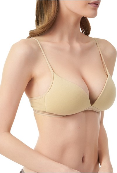 Blackspade Bralet Sütyen, 80 B, Pudra