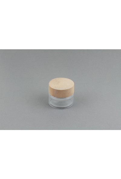 Aradığın Şeyler Ahşap Kapaklı Krem Kavanozu