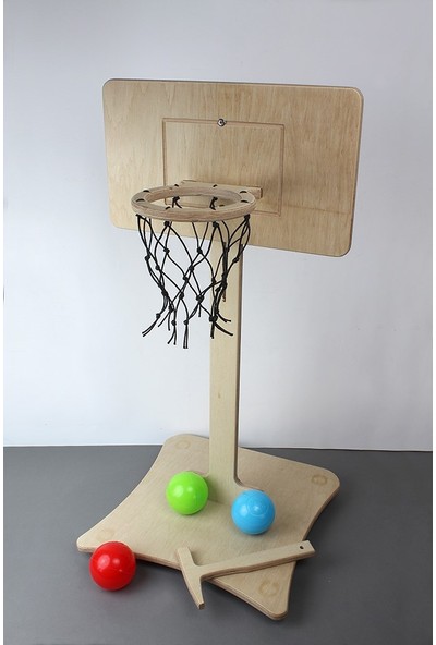 Aradığın Şeyler Doğal Ahşap Oyuncak Basket Potası Aradığın Şeyler Doğal Ahşap Oyuncak Basket Potası