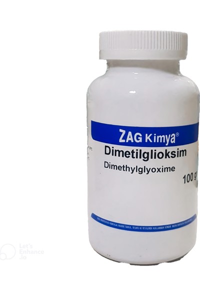 Zag Kimya Dimetil Glioksim Indikatör 100GR Zag Kimya Dimetil Glioksim Indikatör 100GR