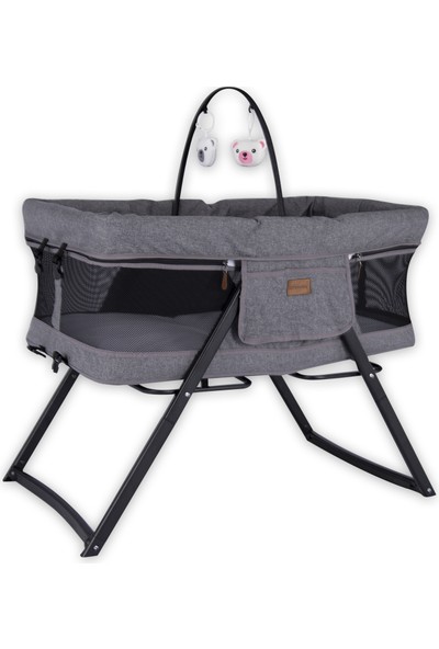 Elfobaby Premium Portatif Katlanır Sallanabilir Anne Yanı Beşik Elfobaby Premium Portatif Katlanır Sallanabilir Anne Yanı Beşik
