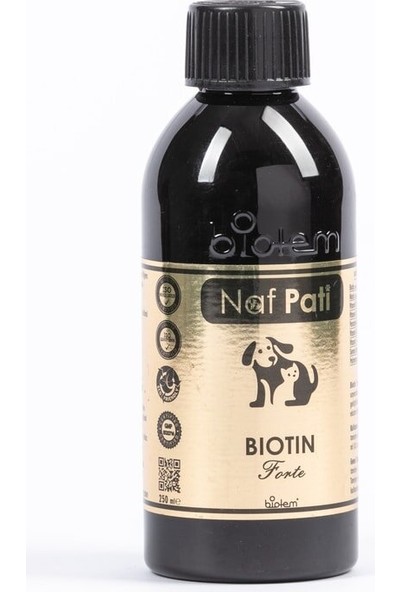 Naf Pati Biotin 250 ml Cats ( Kedi ve Köpekler Için Tüy Sağlığı Damlası ve Tırnak Bakımı ) Naf Pati Biotin 250 ml Cats ( Kedi ve Köpekler Için Tüy Sağlığı Damlası ve Tırnak Bakımı )