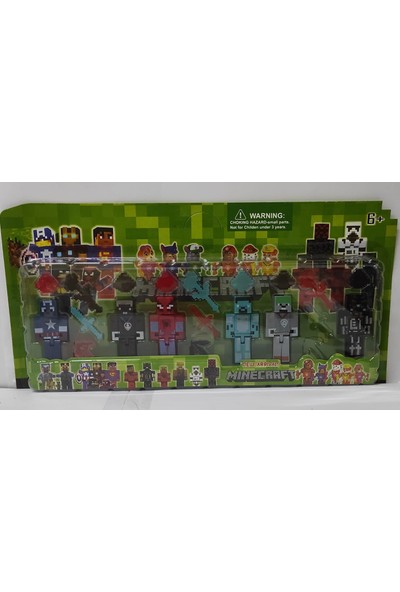 Kembay Minecraft Süper Kahraman Figürleri