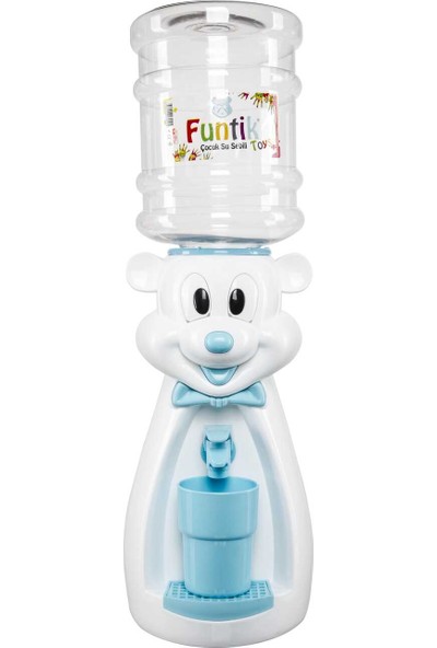 Funtik Ayı Çocuk Su Sebili Beyaz Funtik Ayı Çocuk Su Sebili Beyaz