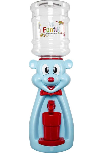 Funtik Ayı Çocuk Su Sebili Mavi