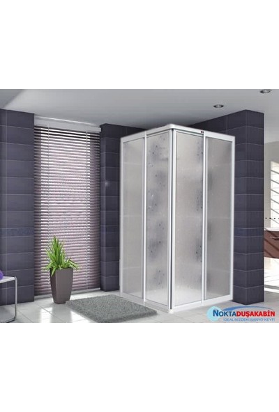 Nokta 80X80 Teknesiz Mika Duşakabin Nd 404 Nokta 80X80 Teknesiz Mika Duşakabin Nd 404