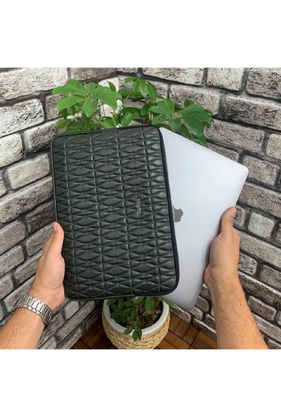 AsyaClub Hakiki Deri Yeşil Nakış Desen Clutch Çanta Macbook Pro 13 Inç Laptop Kılıfı AsyaClub Hakiki Deri Yeşil Nakış Desen Clutch Çanta Macbook Pro 13 Inç Laptop Kılıfı