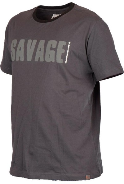 Savage Gear Simply Savage Tee Grey T-Shirt