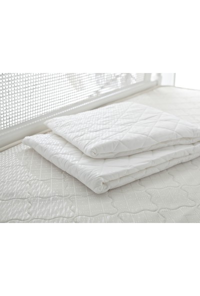 English Home Çift Kişilik Yatak Koruyucu 160 x 200 cm Beyaz