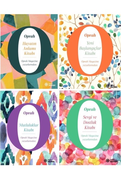 Oprah Winfrey 4 Kitap (Hayatın Anlamı Kitabı - Yeni Başlangıçlar Kitabı - Mutluluklar Kitabı +1) Oprah Winfrey 4 Kitap (Hayatın Anlamı Kitabı - Yeni Başlangıçlar Kitabı - Mutluluklar Kitabı +1)