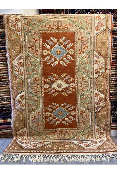 Rustik Ev El Dokuma Milas Halısı & 255 x 160