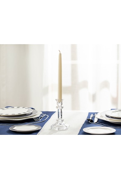 English Home Arzu Sabancı Eldora Şamdan 10X15 cm Şeffaf English Home Arzu Sabancı Eldora Şamdan 10X15 cm Şeffaf