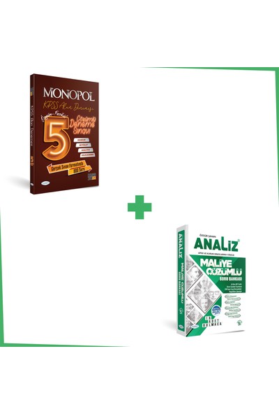 Monopol Yayınları 2022 Kpss-A Tamamı Çözümlü Fasikül 5 Deneme Sınavı ve Analiz Maliye Çözümlü Soru Bankası 5. Baskı Monopol Yayınları 2022 Kpss-A Tamamı Çözümlü Fasikül 5 Deneme Sınavı ve Analiz Maliye Çözümlü Soru Bankası 5. Baskı