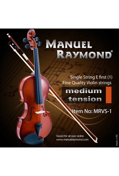 Keman Teli Tek 1. Mi Manuel Raymond Mrvs1 Keman Teli Tek 1. Mi Manuel Raymond Mrvs1