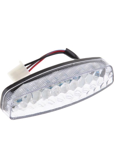 Cuticate Universal Flash LED Motosiklet Atv Arka Kuyruk Fren Işığı (Yurt Dışından)